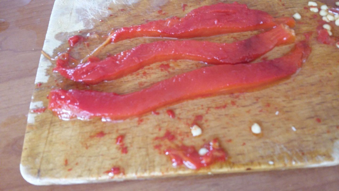 Poivrons marinés – Oh, la gourmande