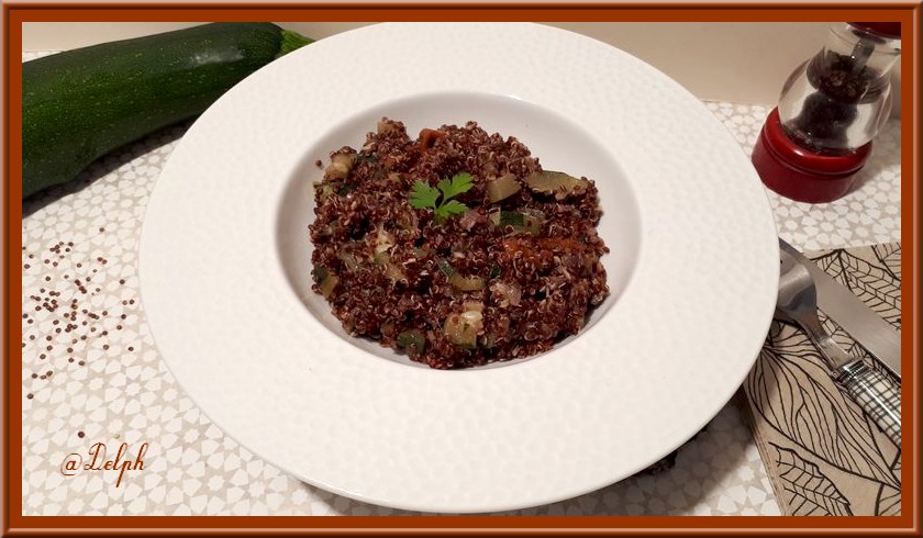 Quinoa aux courgettes – Oh, la gourmande