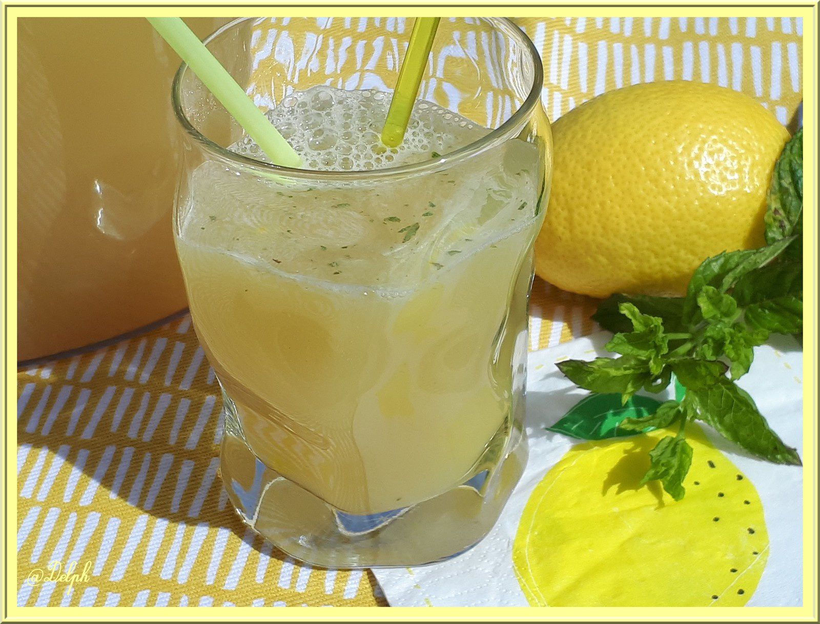 Citronnade à la menthe – Oh, la gourmande