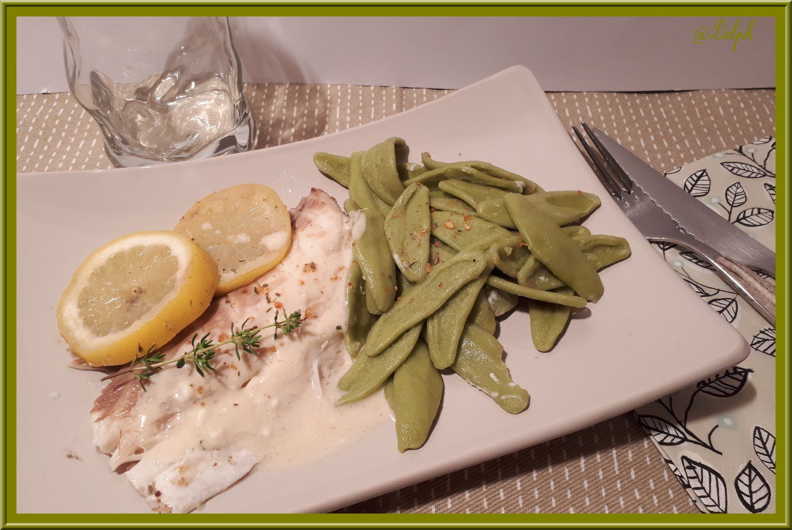 Poisson maigre au thym et citron au four – Oh, la gourmande