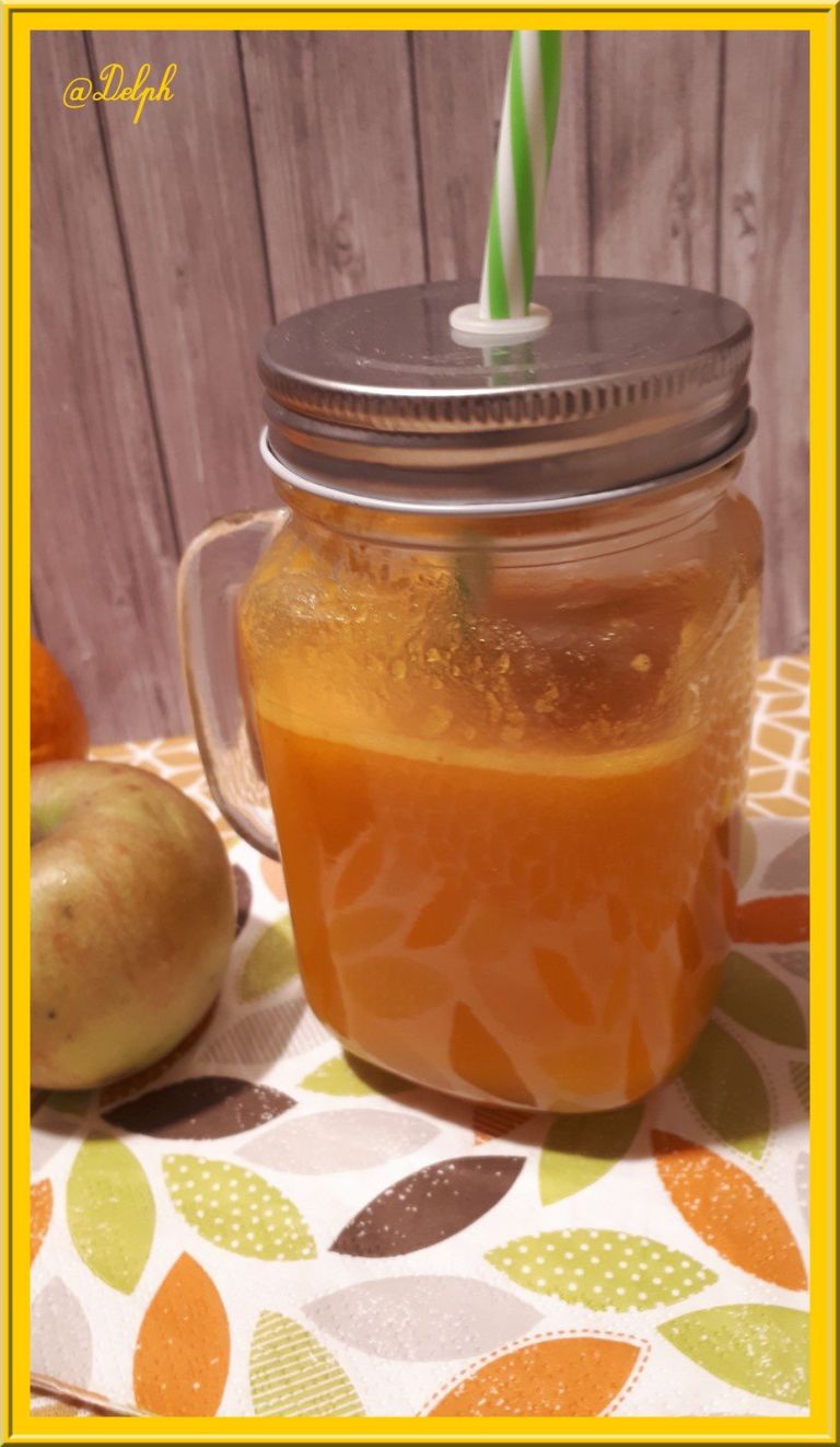 Jus de potimarron, pommes et orange – Oh, la gourmande