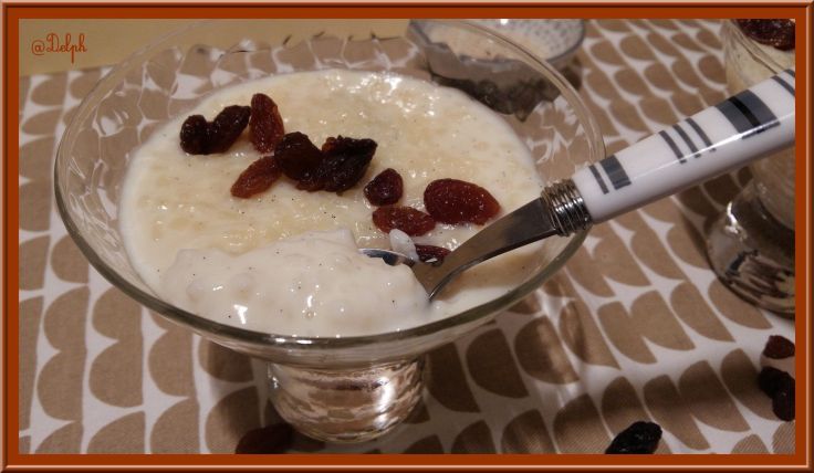 Riz au lait aux raisins et rhum – Oh, la gourmande