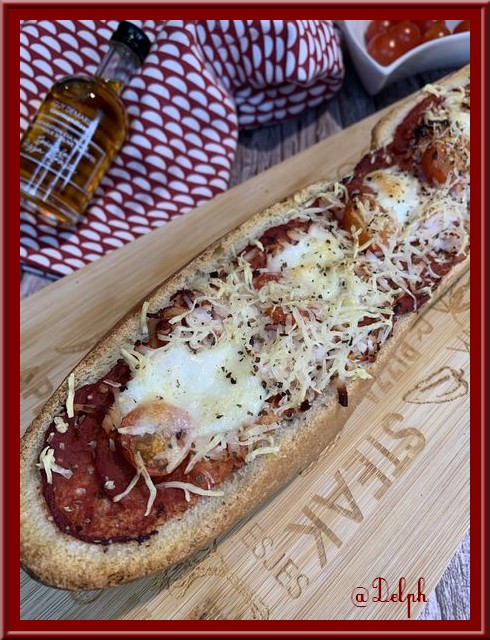 Pain pizza – Oh, la gourmande